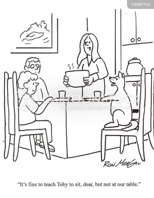 Table Trick Cartoons and Comics - funny pictures from CartoonStock