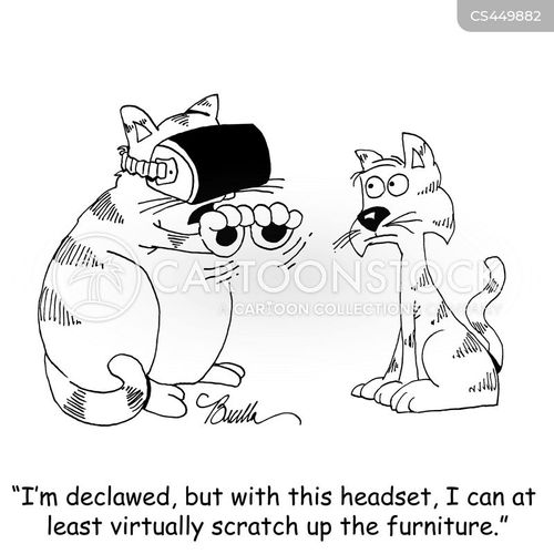Vr Goggles Cartoons and Comics - funny pictures from CartoonStock