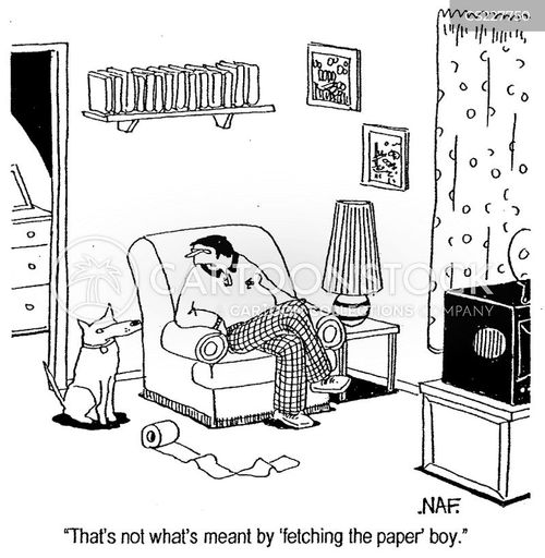 Intelligent Pet Cartoons and Comics - funny pictures from CartoonStock