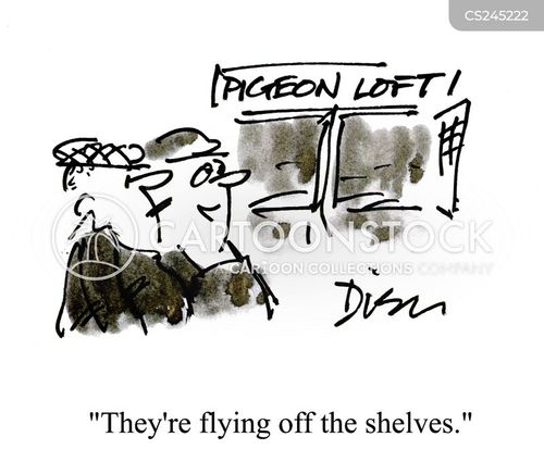 Messenger Bird Cartoons and Comics - funny pictures from CartoonStock