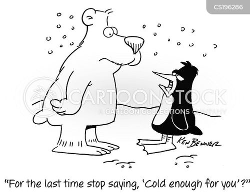 Arctic Conditions Cartoons and Comics - funny pictures from CartoonStock