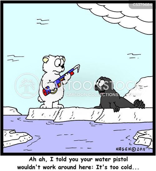 Water Fight Cartoons and Comics - funny pictures from CartoonStock