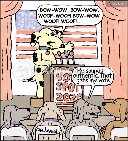 Picking A Candidate Cartoons and Comics - funny pictures from CartoonStock