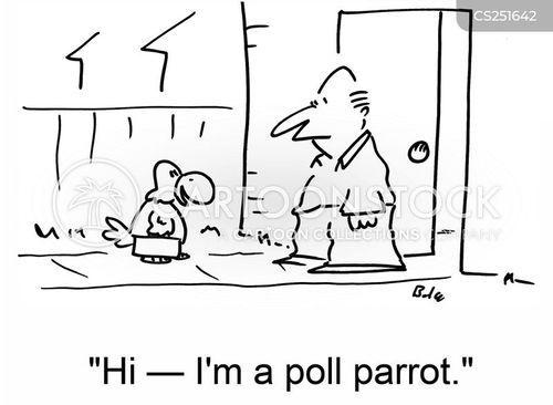 Conducting A Poll Cartoons and Comics - funny pictures from CartoonStock