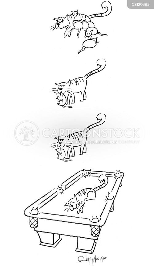 Pool Table Cartoons and Comics - funny pictures from CartoonStock