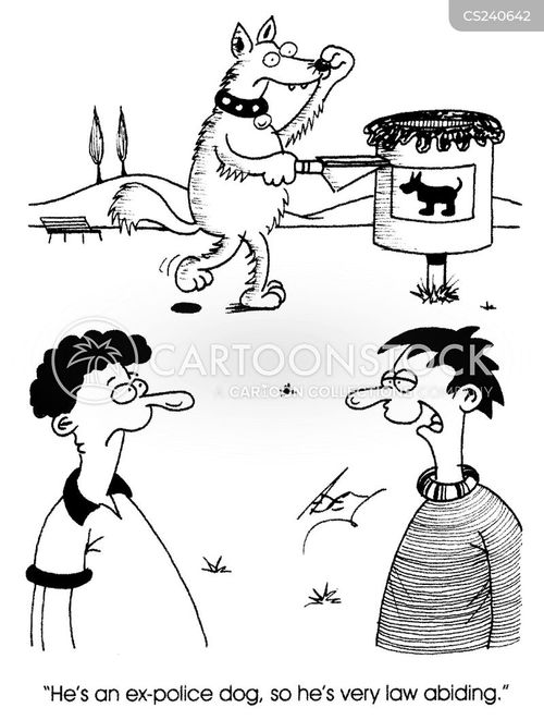 Law Abiding Cartoons and Comics - funny pictures from CartoonStock