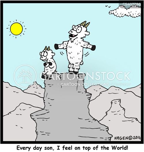 Top Of The World Cartoons and Comics - funny pictures from CartoonStock