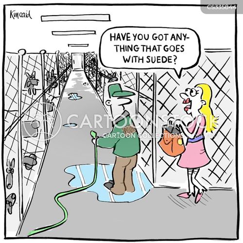Suede Cartoons and Comics - funny pictures from CartoonStock