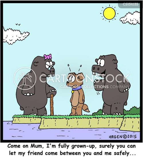 Protective Instinct Cartoons and Comics - funny pictures from CartoonStock