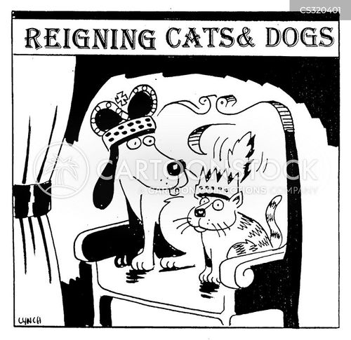 Reigning Cartoons and Comics - funny pictures from CartoonStock