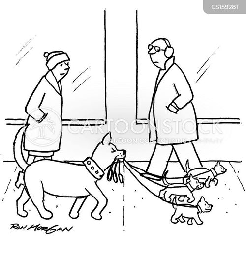 Puppy Litter Cartoons and Comics - funny pictures from CartoonStock