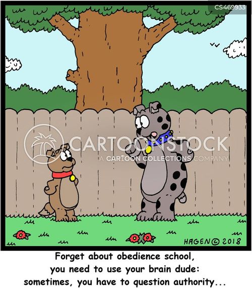 Dog Obedience School Cartoons and Comics - funny pictures from CartoonStock