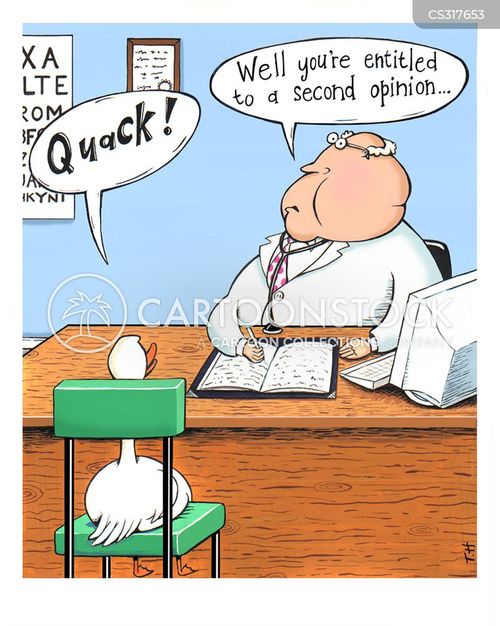 Second Opnions Cartoons and Comics - funny pictures from CartoonStock