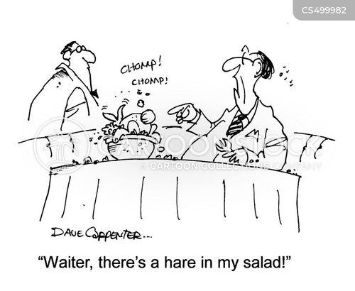 Salad Eater Cartoons and Comics - funny pictures from CartoonStock