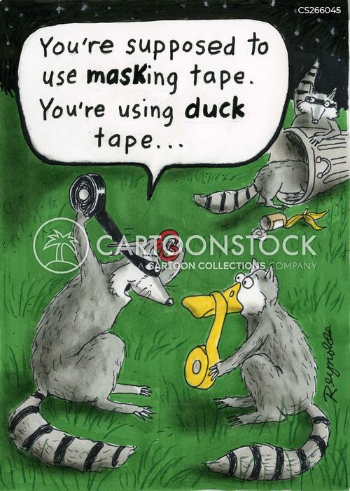 Duck Tape Cartoons and Comics - funny pictures from CartoonStock