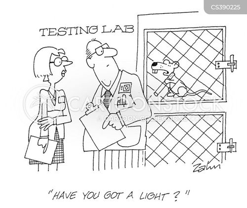 Testing Lab Cartoons and Comics - funny pictures from CartoonStock