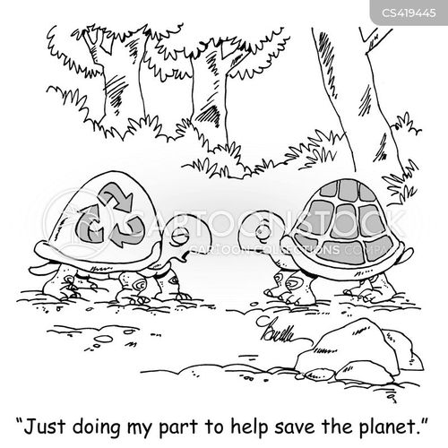 Saving The Planet Cartoons and Comics - funny pictures from CartoonStock