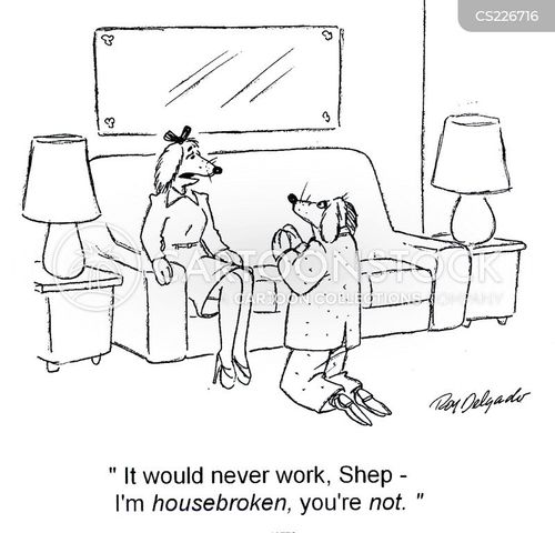 Housebreaking Cartoons and Comics - funny pictures from CartoonStock