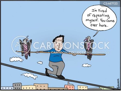Tightrope Walker Cartoons and Comics - funny pictures from CartoonStock