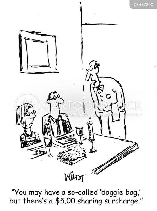 Doggy Bag Cartoons and Comics - funny pictures from CartoonStock