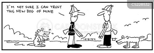 Animal Trust Cartoons and Comics - funny pictures from CartoonStock