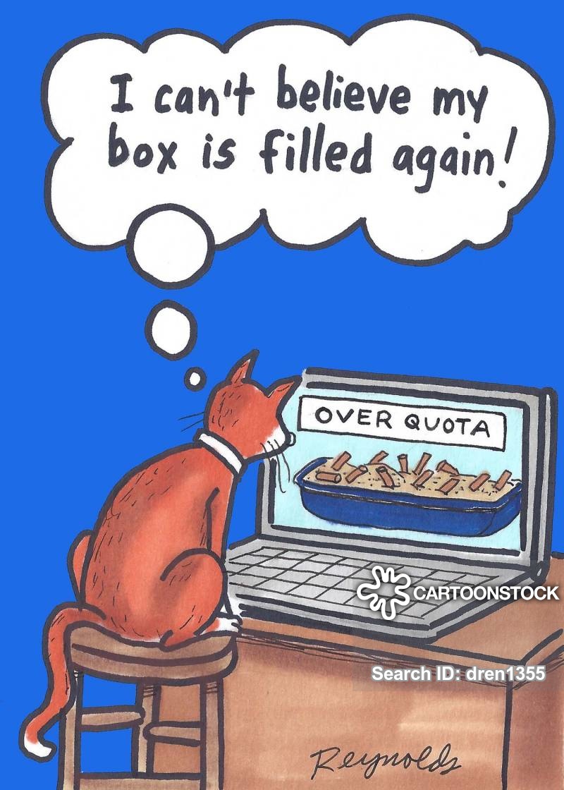 Litter Box Cartoons and Comics - funny pictures from CartoonStock