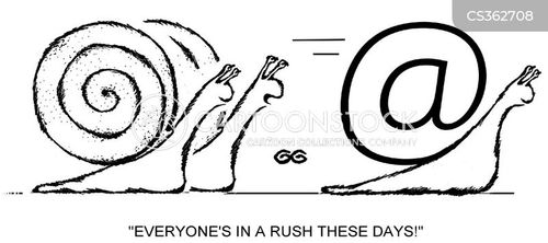 Snail Mail Cartoons and Comics - funny pictures from CartoonStock