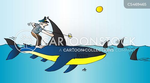Harpoons Cartoons and Comics - funny pictures from CartoonStock