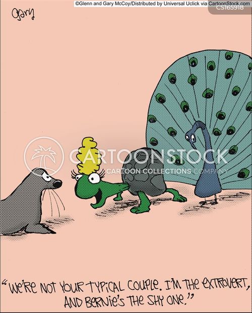 Extrovert Cartoons and Comics - funny pictures from CartoonStock