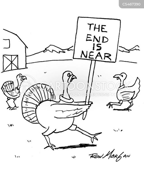 Turkey Farming Cartoons and Comics - funny pictures from CartoonStock