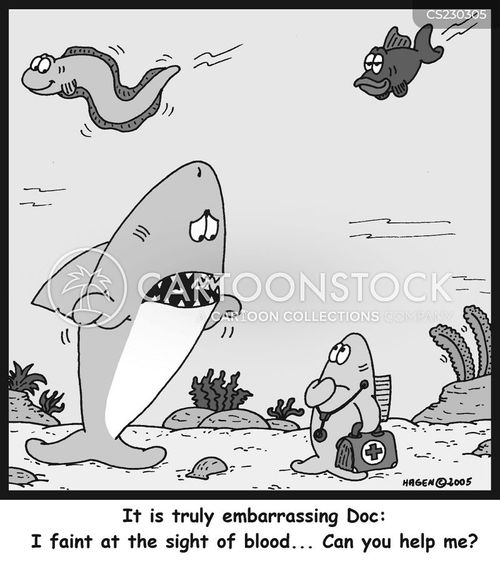 Squeamish Cartoons and Comics - funny pictures from CartoonStock