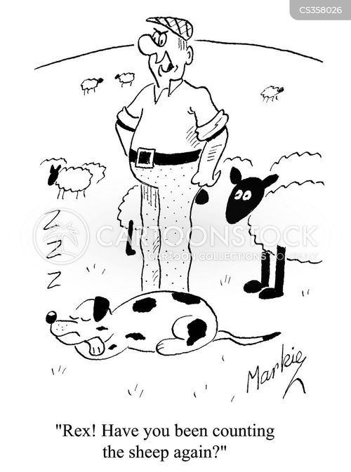 Shepherd And Sheep Cartoons and Comics - funny pictures from CartoonStock