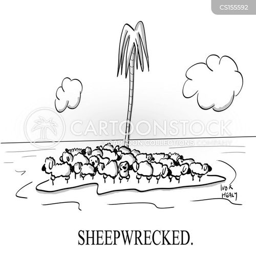 Sheep Farmer Cartoons and Comics - funny pictures from CartoonStock
