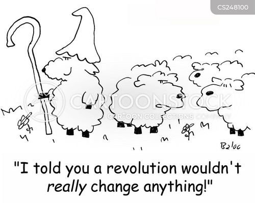 Leaders Of Change Cartoons and Comics - funny pictures from CartoonStock