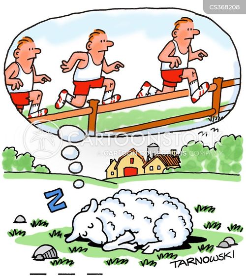 Hurdling Cartoons and Comics - funny pictures from CartoonStock