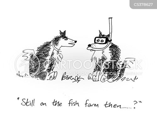 Fish Farm Cartoons and Comics - funny pictures from CartoonStock