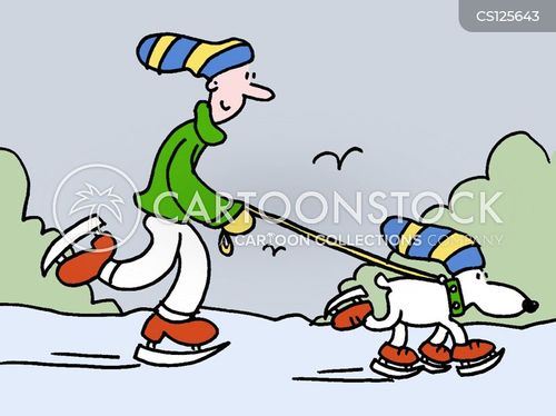 Frozen Snow Cartoons and Comics - funny pictures from CartoonStock