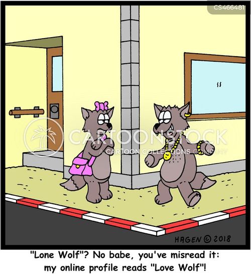 Lone Wolf Cartoons and Comics - funny pictures from CartoonStock