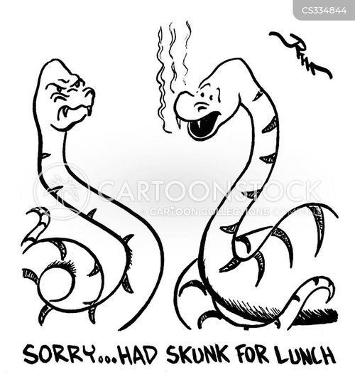 Meat Smell Cartoons and Comics - funny pictures from CartoonStock