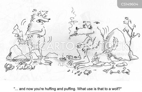 Huffing And Puffing Cartoons and Comics - funny pictures from CartoonStock