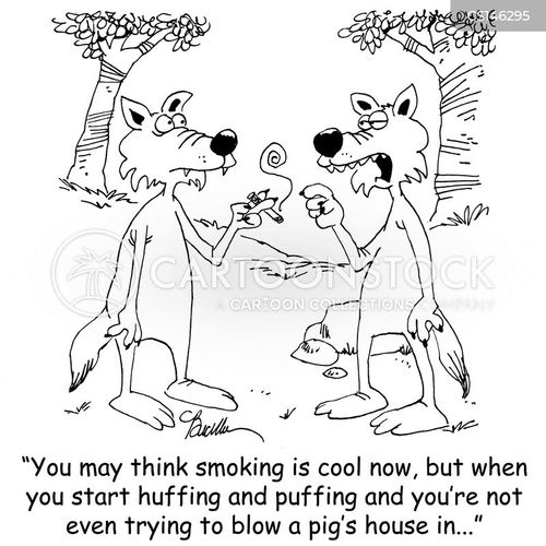 Huff And Puff And Blow Your House In Cartoons and Comics - funny ...