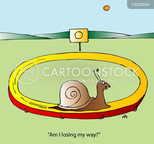 Snail Racing Cartoons and Comics - funny pictures from CartoonStock