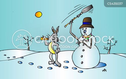 Winter Food Cartoons and Comics - funny pictures from CartoonStock