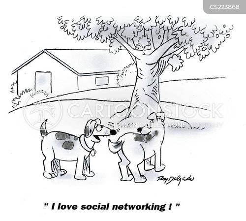 Social Network Cartoons and Comics - funny pictures from CartoonStock