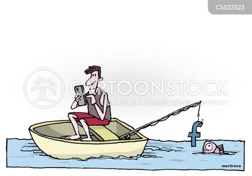 Fishing Emails Cartoons and Comics - funny pictures from CartoonStock