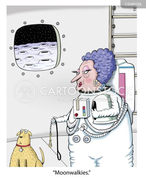 Moonwalking Cartoons and Comics - funny pictures from CartoonStock