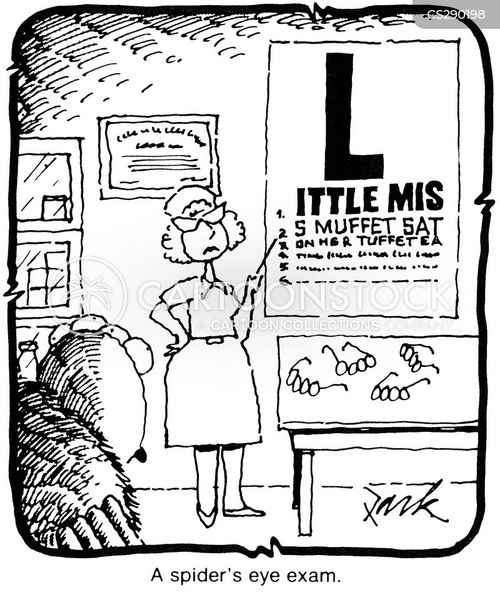 Little Miss Muffet Cartoons and Comics - funny pictures from CartoonStock