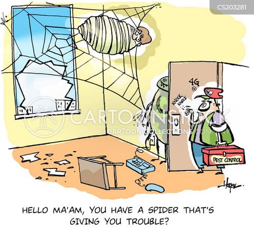 Spider Issue Cartoons and Comics - funny pictures from CartoonStock