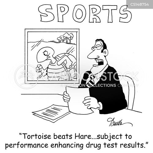 Drugs In Sport Cartoons and Comics - funny pictures from CartoonStock
