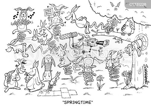 Springtime Cartoons and Comics - funny pictures from CartoonStock